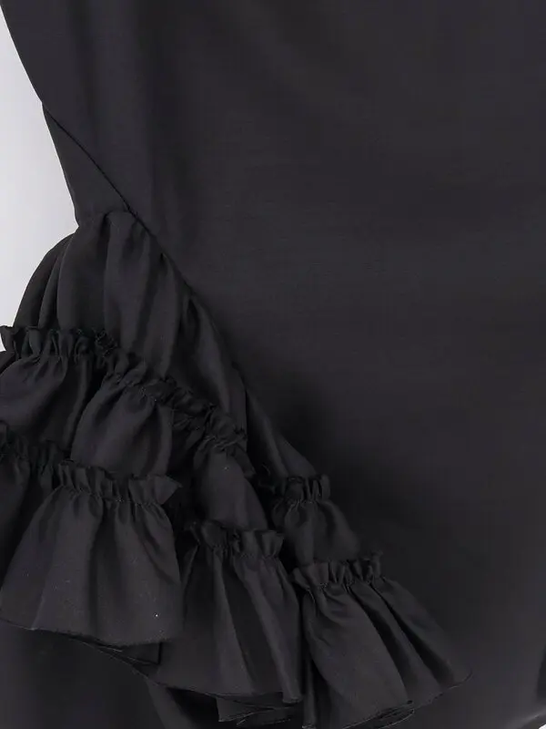 Dries Van Noten Casey Wool And Silk Top