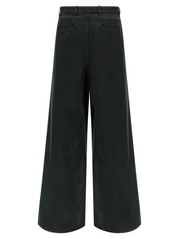 Dries Van Noten Velvet Insert Jeans