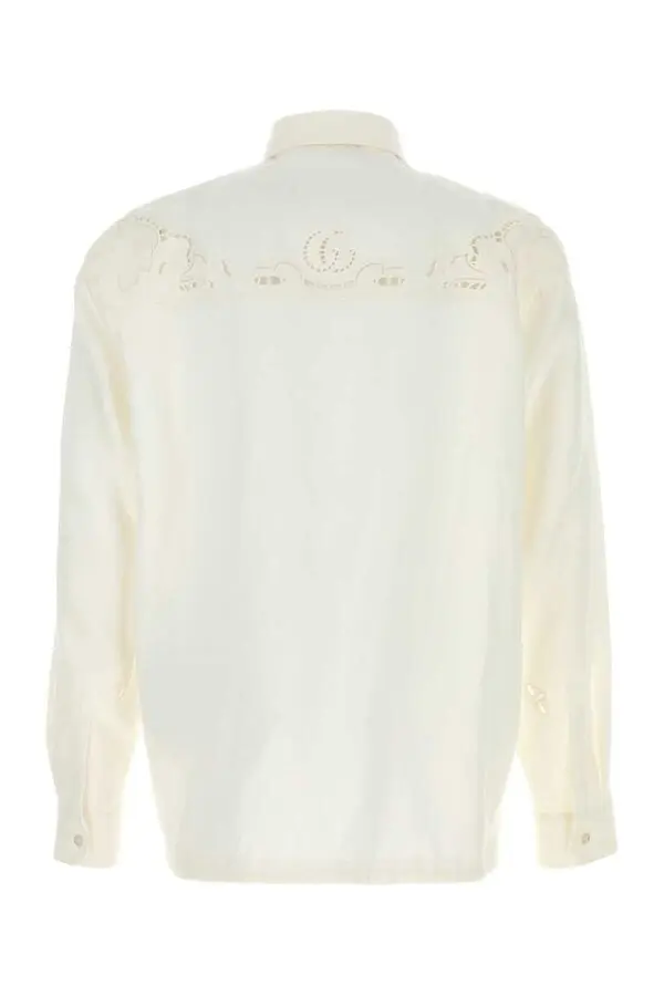 Gucci Linen Polo Shirt