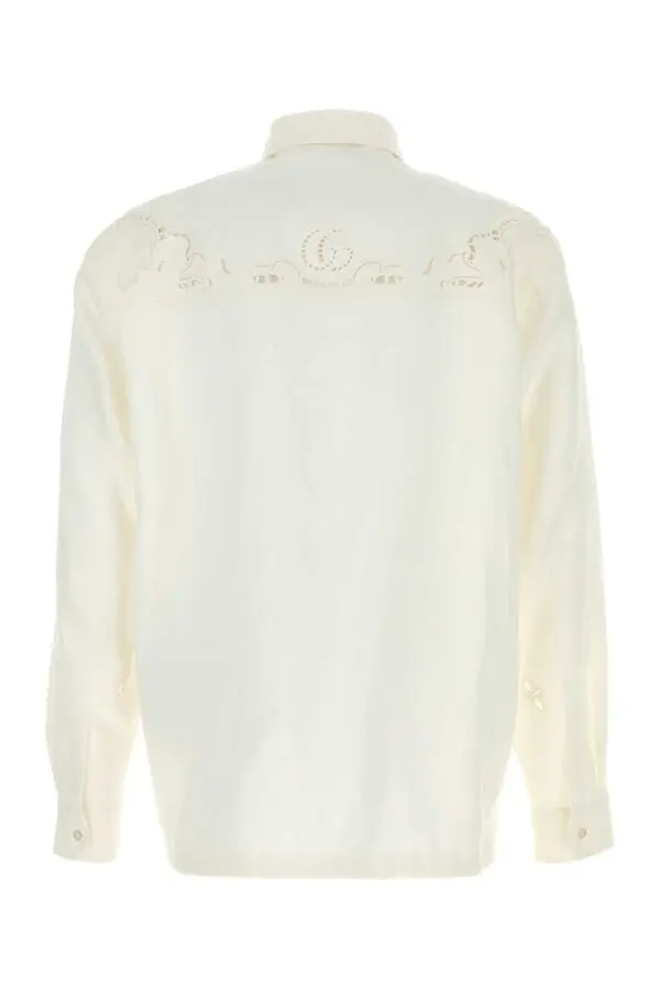 Gucci Linen Polo Shirt
