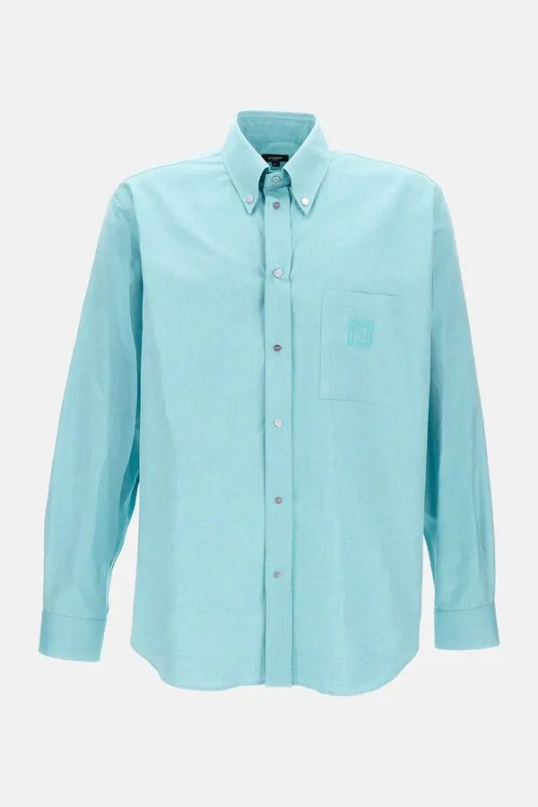 Fendi Oxford Shirt - Multicolor