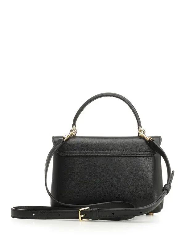 Celine Nino Teen Bag In Garnet Leather - Black