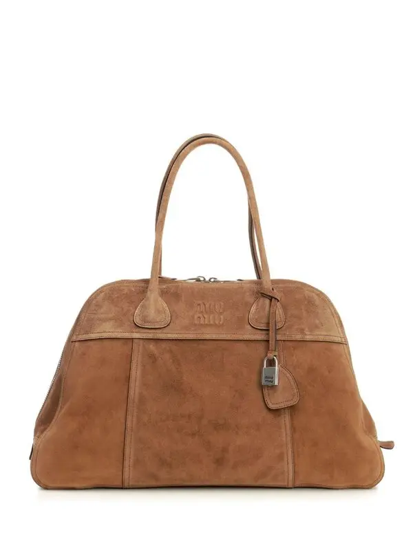 Miu Miu Vivant Suede Bag