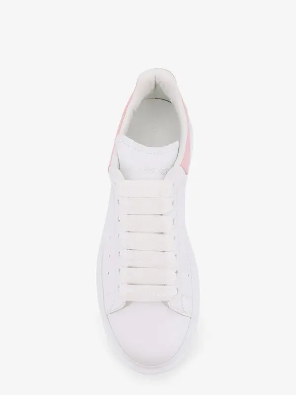 Alexander McQueen Oversize Leather Sneakers - Pink
