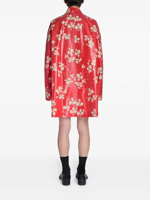 Dries Van Noten Printed Coat