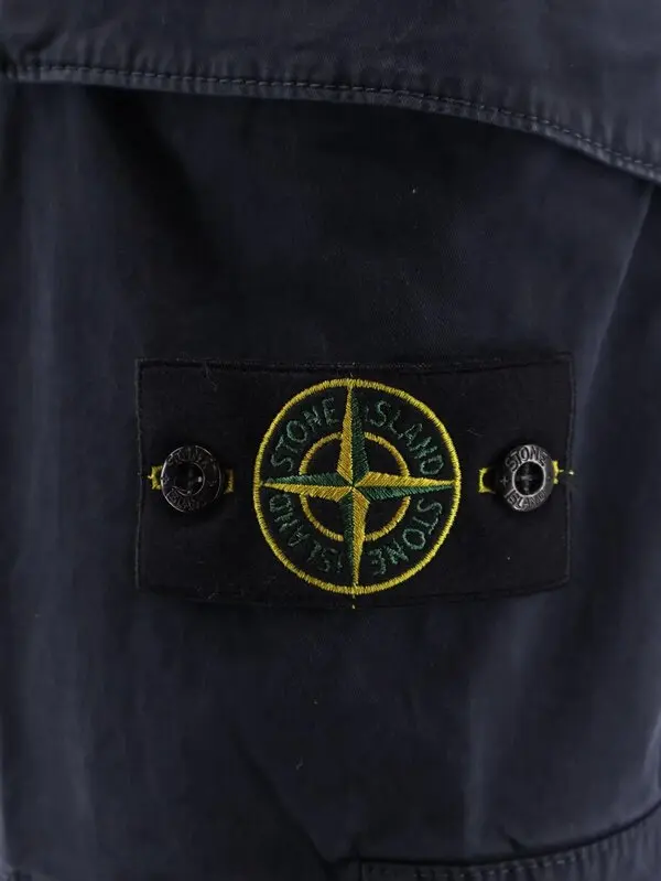 Stone Island Organic Cotton Stretch Shorts - Multicolor