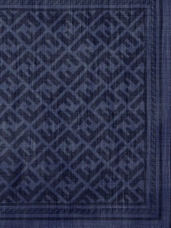 Fendi Wool And Silk Scarf