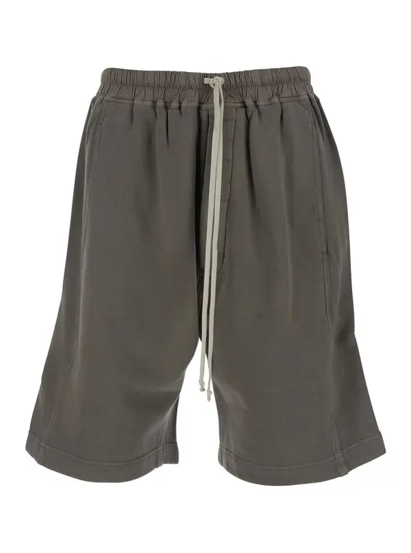 Rick Owens Cotton Drawstring Shorts - Multicolor