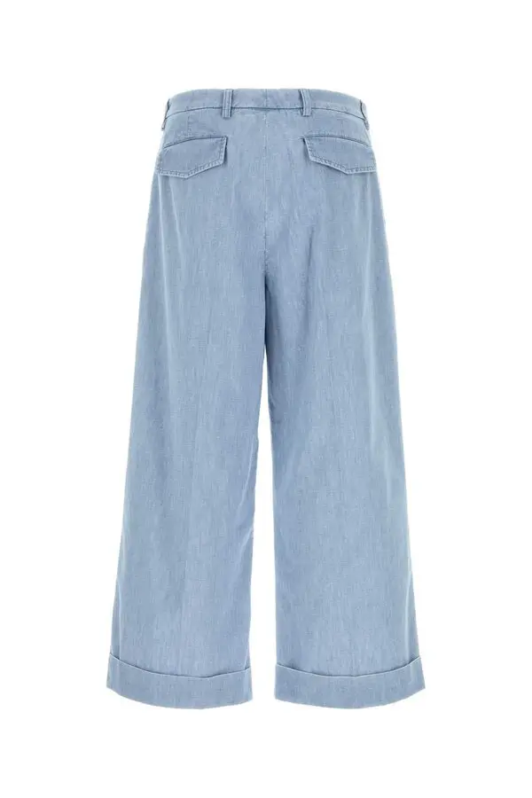 Valentino Garavani Wide-leg Jeans - Blue