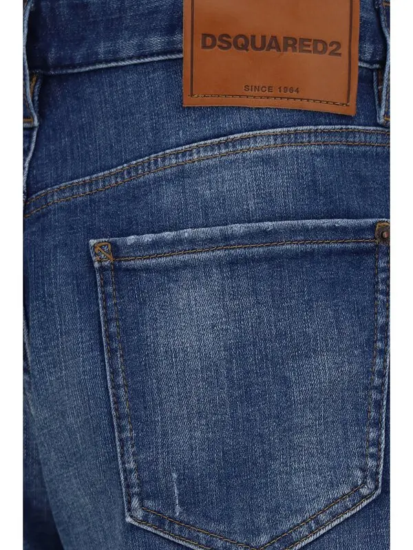Dsquared2 Marine Short Denim Bermuda Shorts
