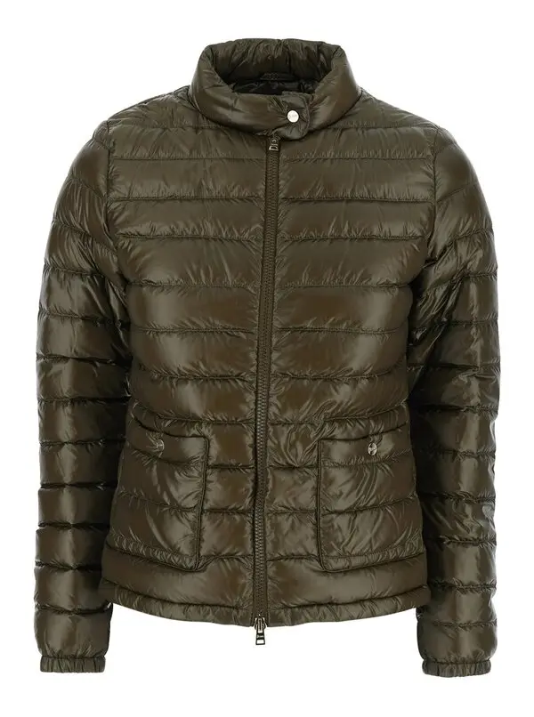 Herno Puffer Jacket With Quilted Design For - Green