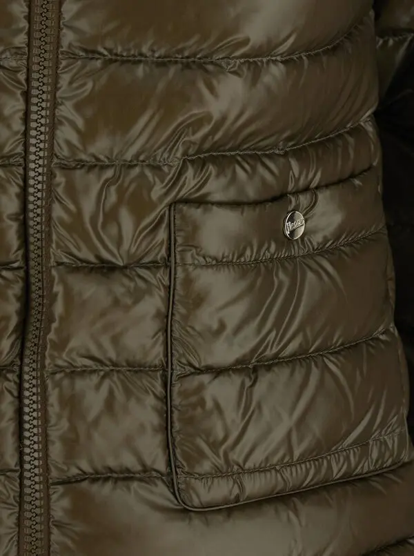 Herno Puffer Jacket With Quilted Design For