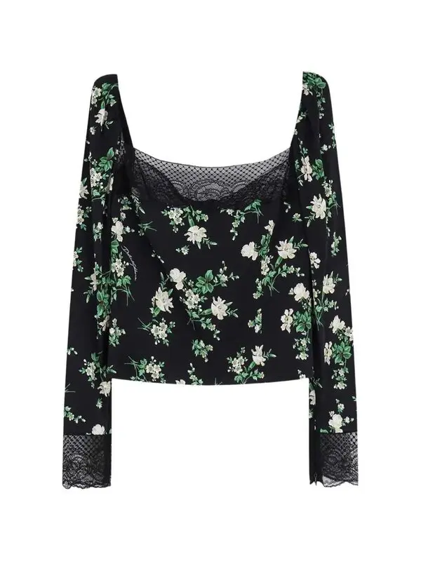 Dolce & Gabbana Floral Lace Blouse - Multicolor