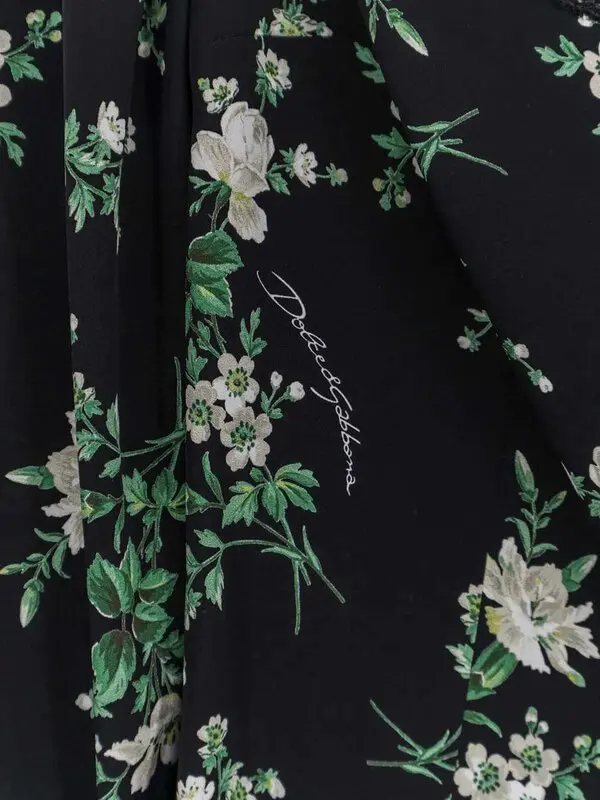 Dolce & Gabbana Floral Lace Blouse - Multicolor