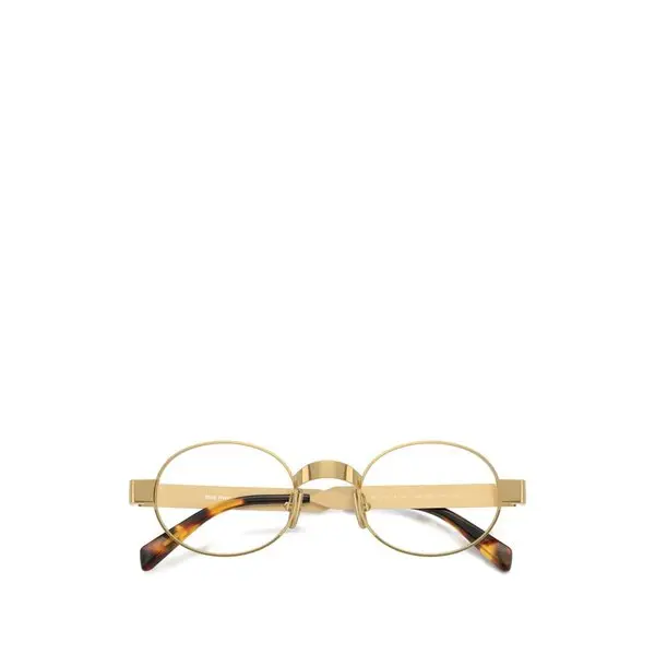 Miu Miu Oval Frame Eyeglasses