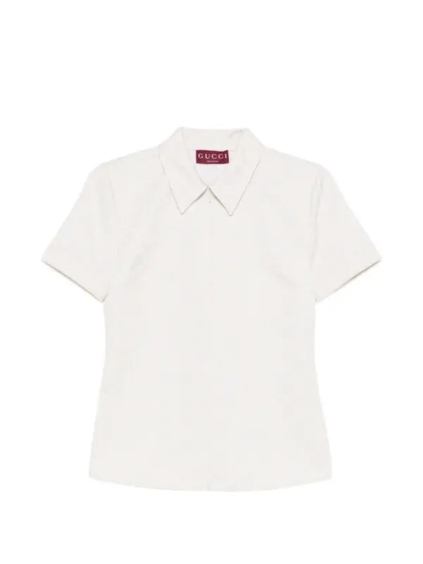 Gucci Cotton Blend Polo Shirt - Multicolor