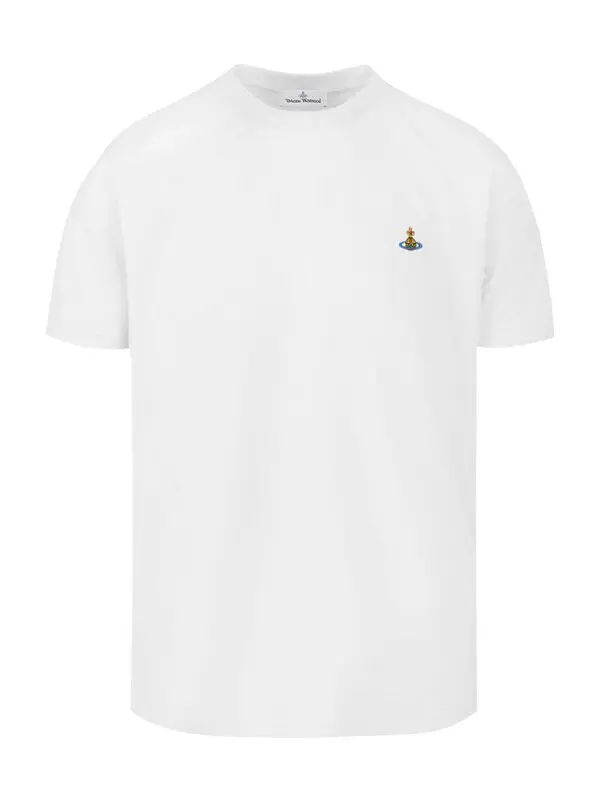 VIVIENNE WESTWOOD Orb Logo T-shirt - White