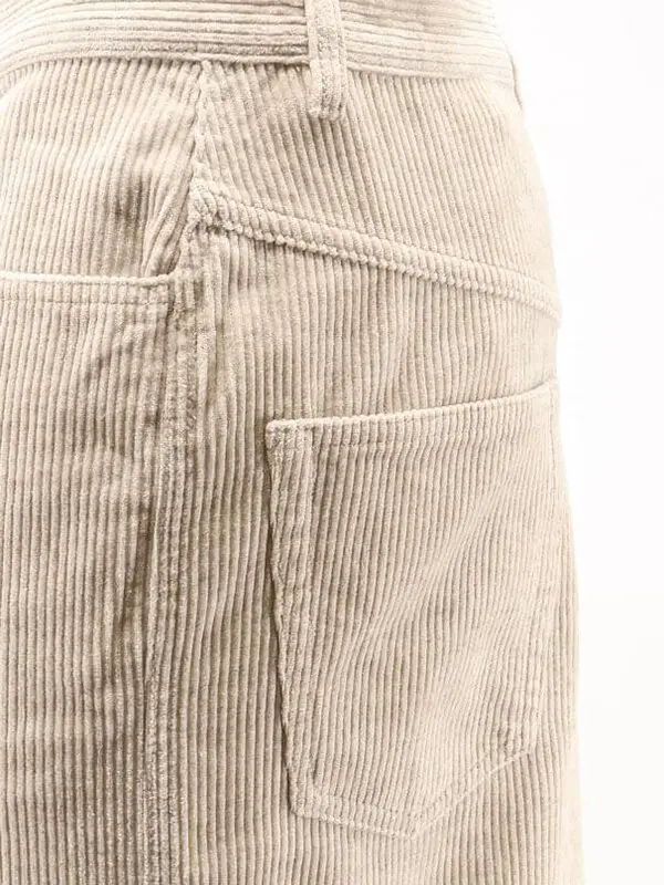 Isabel Marant Étoile Marant Odalie Corduroy Skirt - Cream