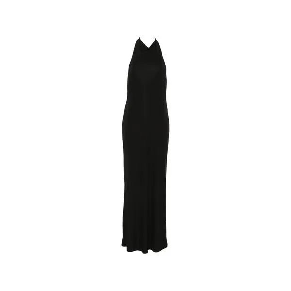 Cult Gaia Halterneck Evening Dress - Black