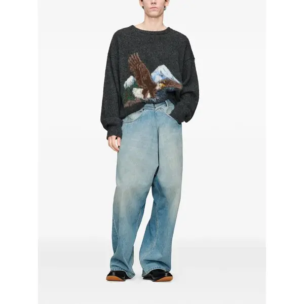MAISON MARGIELA Denim Wide-leg Jeans