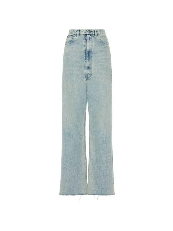 MAISON MARGIELA Wide-leg Jeans - Blue