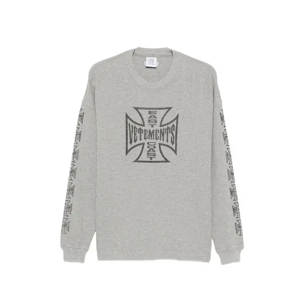 Vetements Grey T-shirts & Vests T-shirts