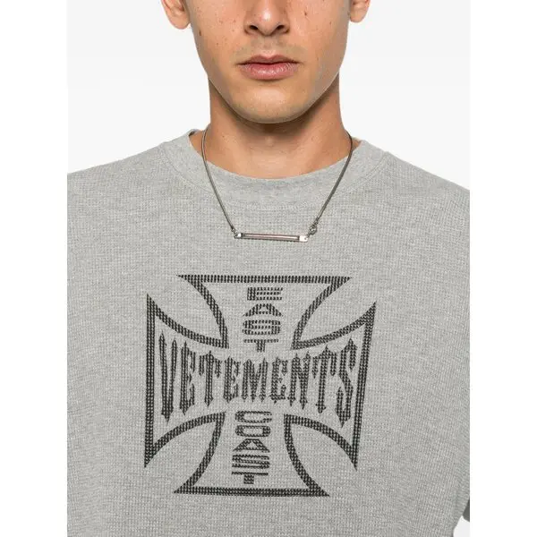 Vetements Grey T-shirts & Vests T-shirts
