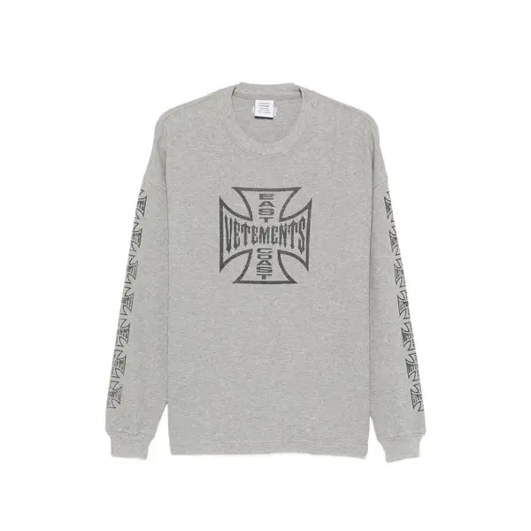 Vetements Grey T-shirts & Vests T-shirts - Gray