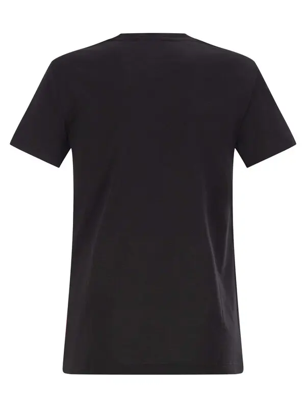 Max Mara Cotton Jersey T-shirt - Black