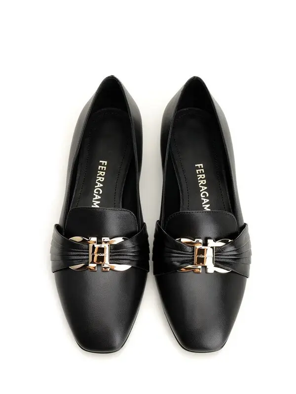 FERRAGAMO Gancini Ornament Moccasin