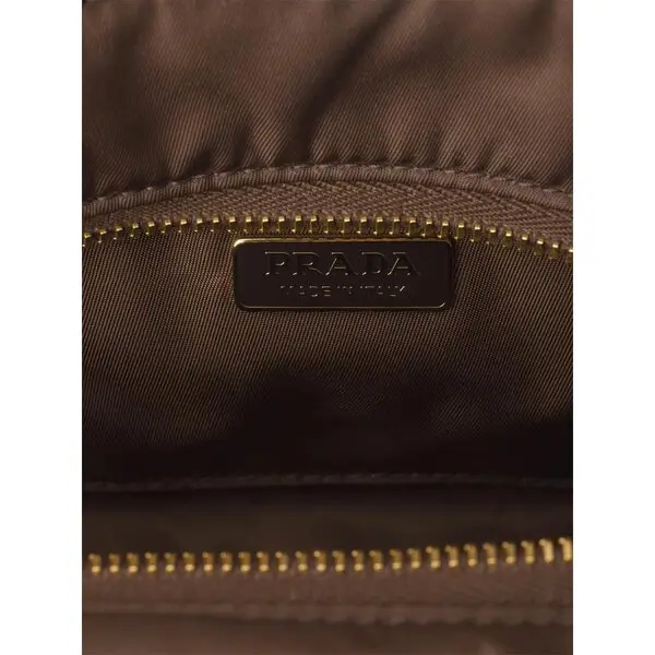 Prada Re-nylon Shoulder Bag - Brown