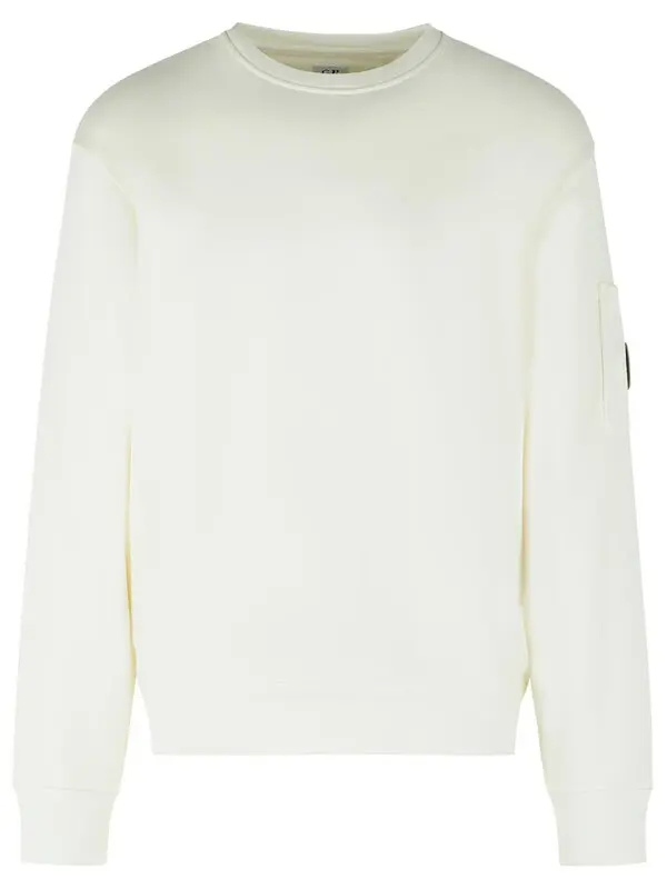 C.P. COMPANY Cotton Sweatshirt - White
