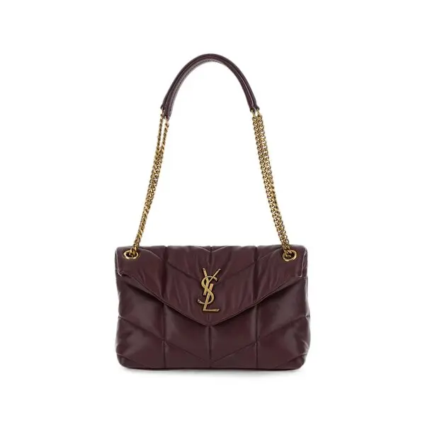 Saint Laurent Loulou Shoulder Bag - Red
