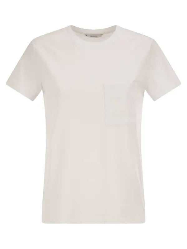 Max Mara Papaia Cotton Jersey T-shirt - White