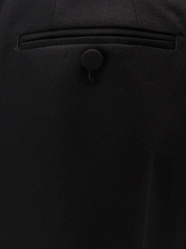 TOM FORD Pleated Wool Trousers