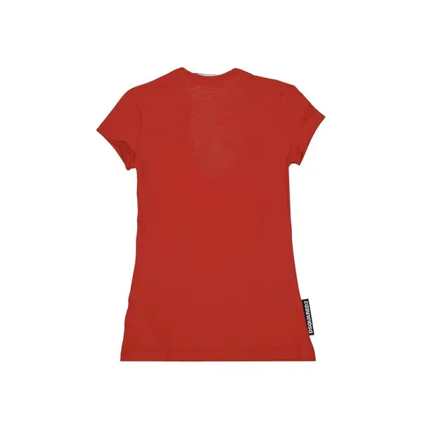 Dsquared2 Cotton Logo T-shirt - Red