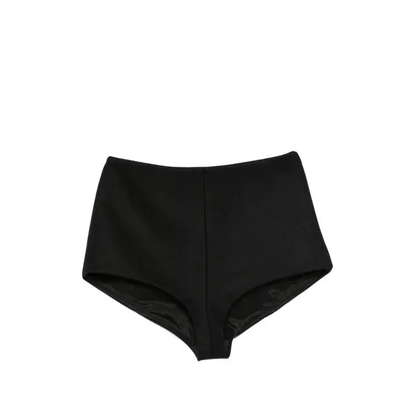 Andamane High-waisted Mini Shorts - Black
