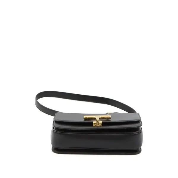 Gucci Calf Leather Cross Body Bag - Black