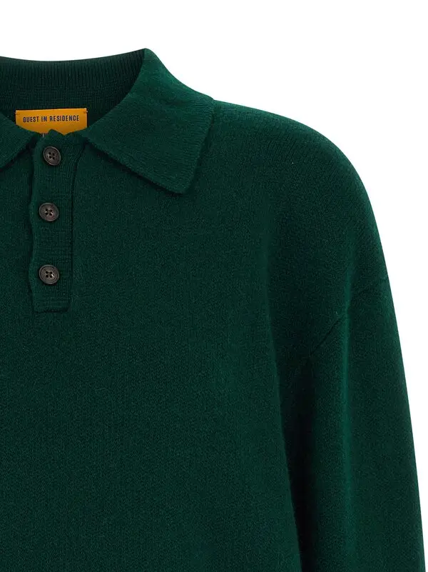 Guest In Residence Allday Cashmere Polo Shirt