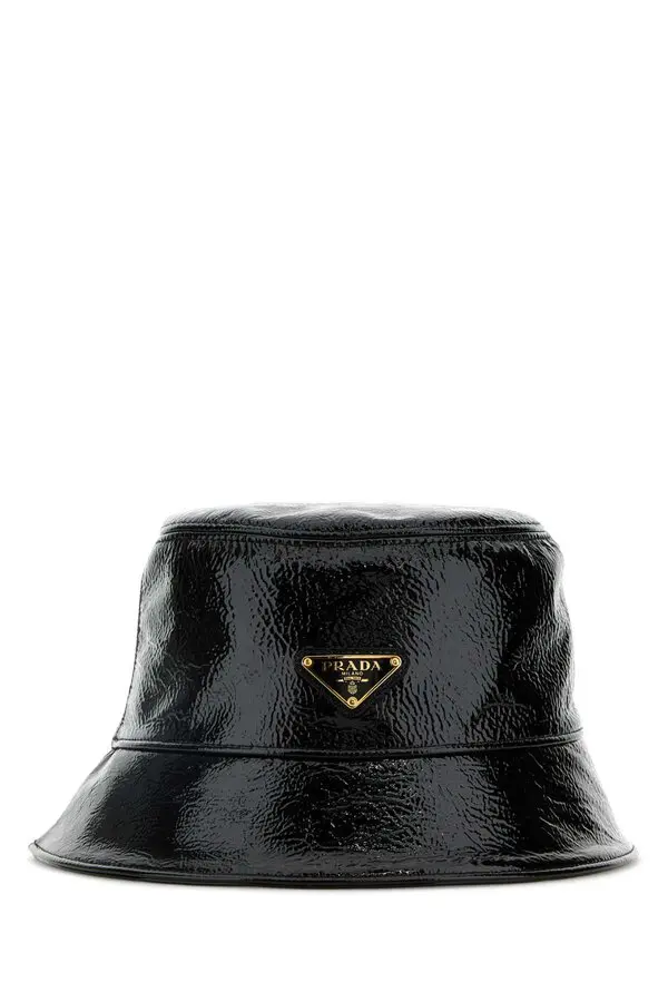 Prada Naplak Bucket Hat - Black