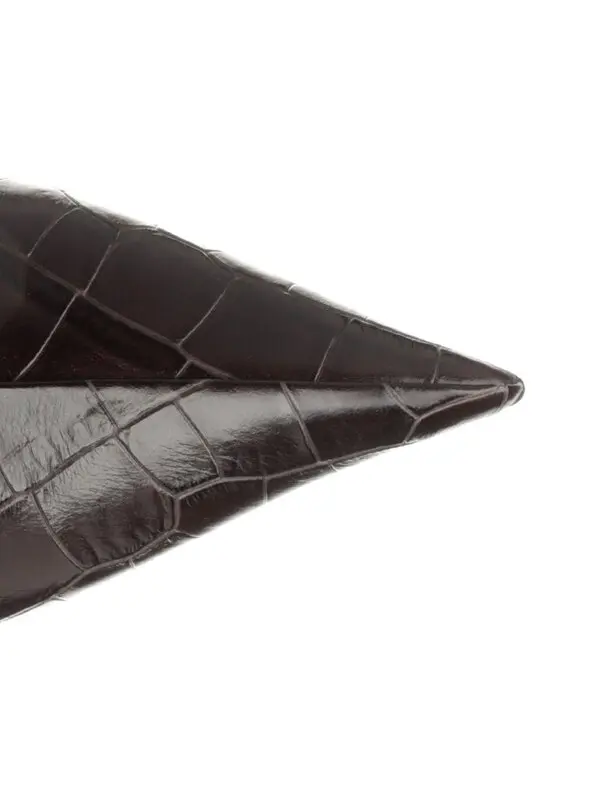 Attico Lea' Crocodile-effect Boot