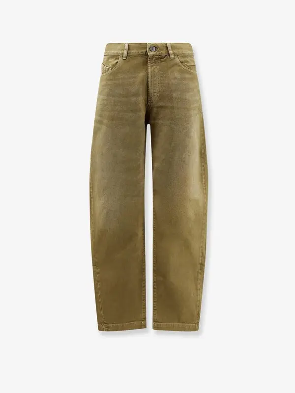 Attico Faded Effect Denim Jeans - Multicolor