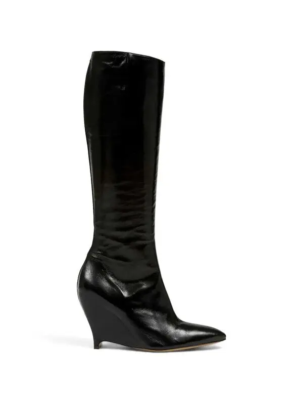 MAISON MARGIELA Pointed-toe Boots - Black