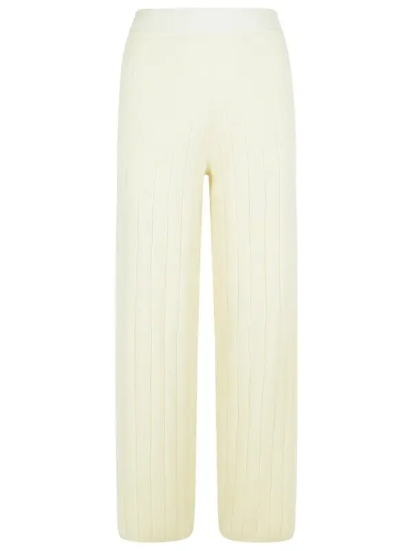 Max Mara Cashmere Jogger Pants - White