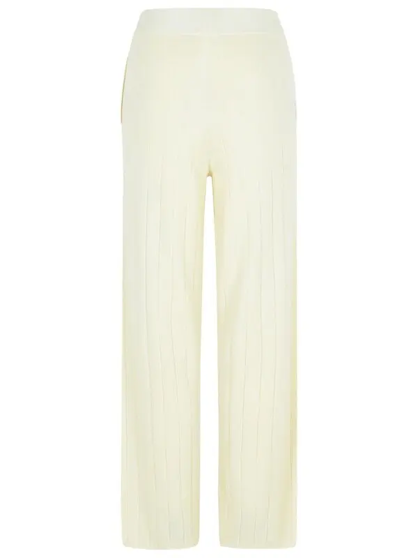 Max Mara Cashmere Jogger Pants - White