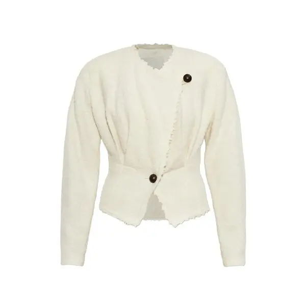 Isabel Marant Étoile Bouclé Tweed Jacket - Cream