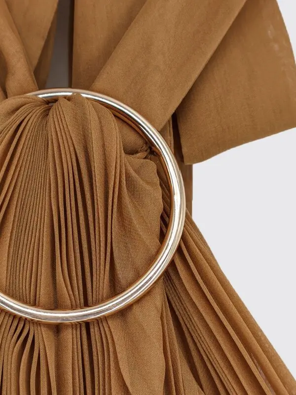 Max Mara Valzer Pleated Polyester Top
