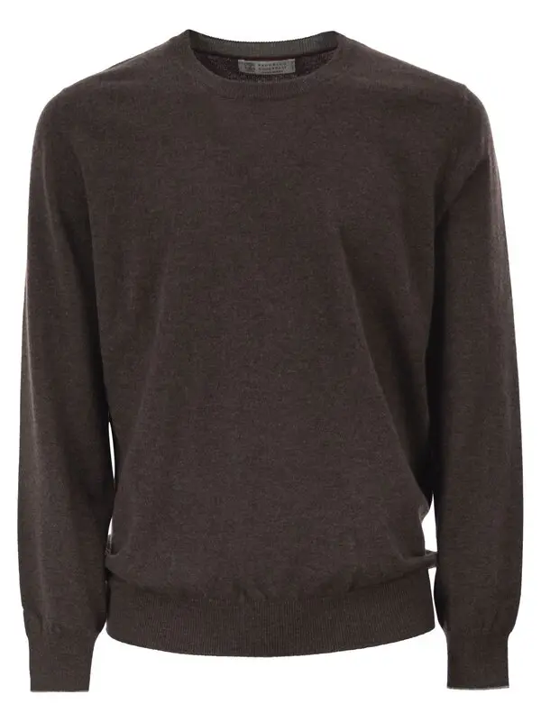Brunello Cucinelli Pure Cashmere Crew-neck Sweater