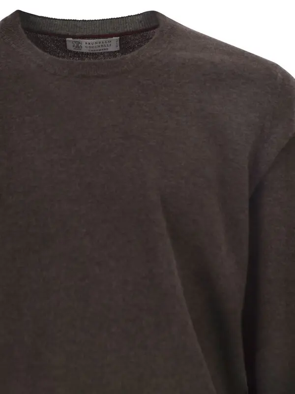 Brunello Cucinelli Pure Cashmere Crew-neck Sweater