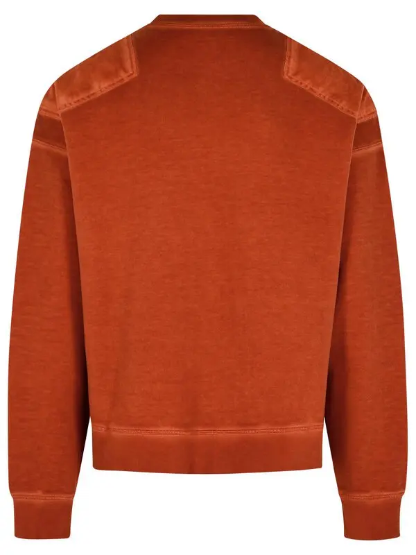 Dsquared2 Cypro' Earthenware Cotton Sweatshirt